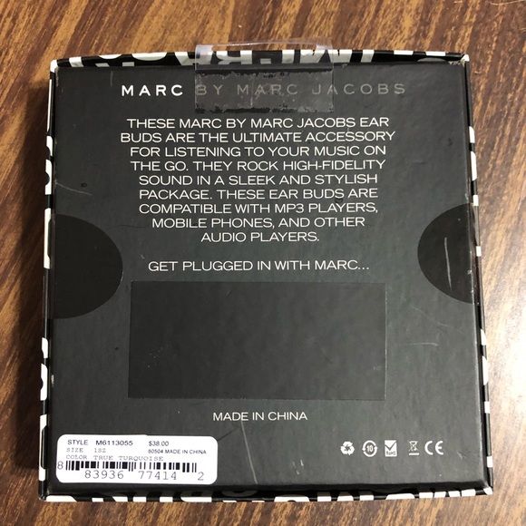 Marc By Marc Jacobs | Other | Marc By Marc Jacobs Ear Buds | Poshmark